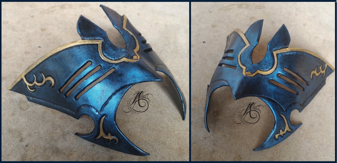Leather Marth Mask - Etsy