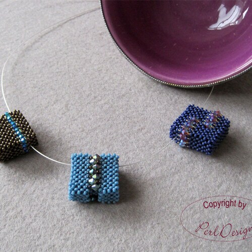 Beaded Bead Tutorial Jewel Box Beaded Bead Tutorial by | Etsy
