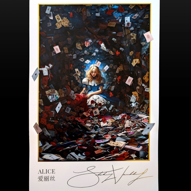 Alice in Wonderland Poster - Etsy