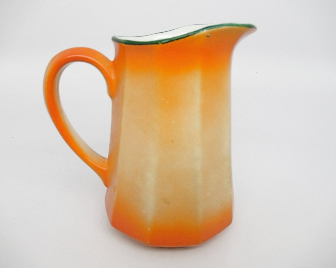 Czechoslovakia Pottery Creamer Pitcher Czecho-slovokia - Etsy