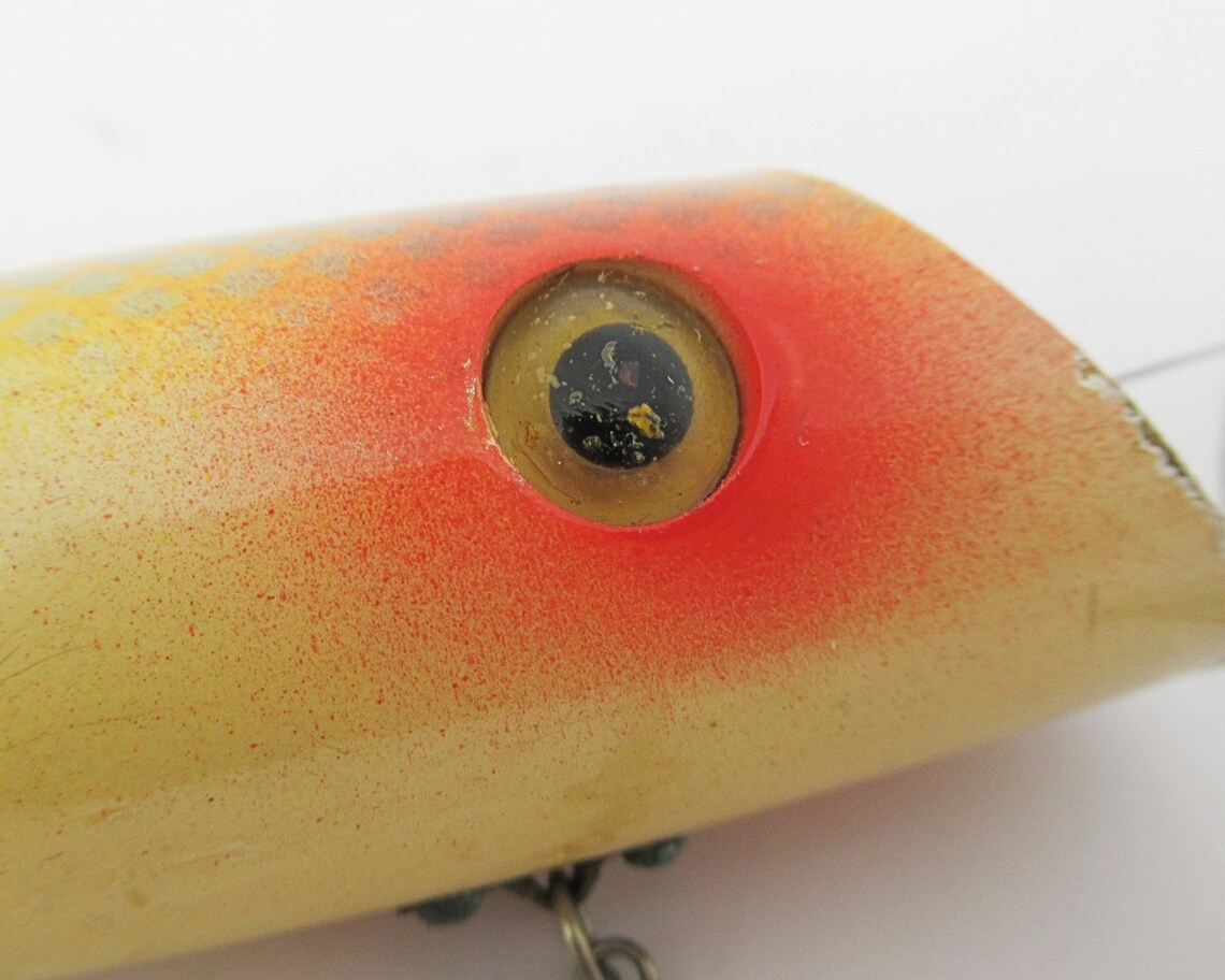Vintage Hanson Salmon Plug Wooden Fishing Lure Fishing Gift - Etsy
