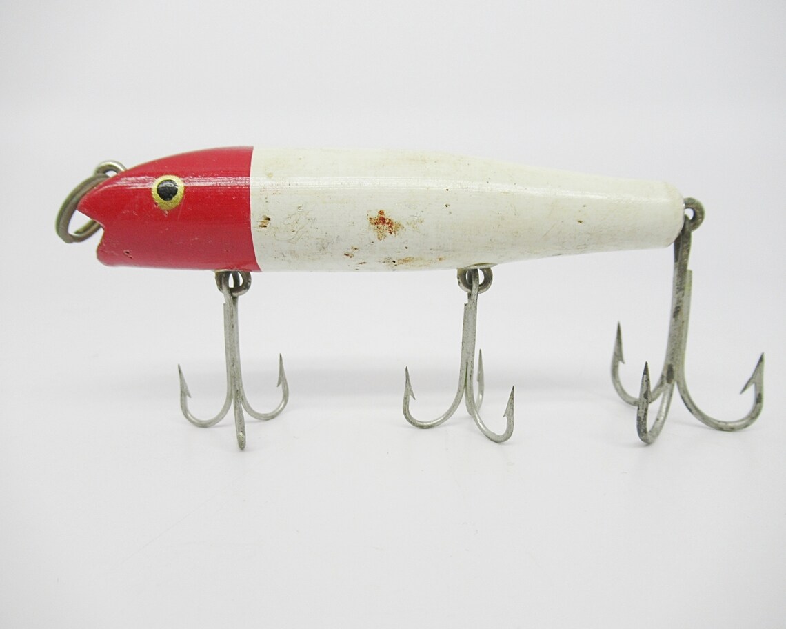Vintage Fishing Lure Lot of Two Chubb Creek Darter - Etsy