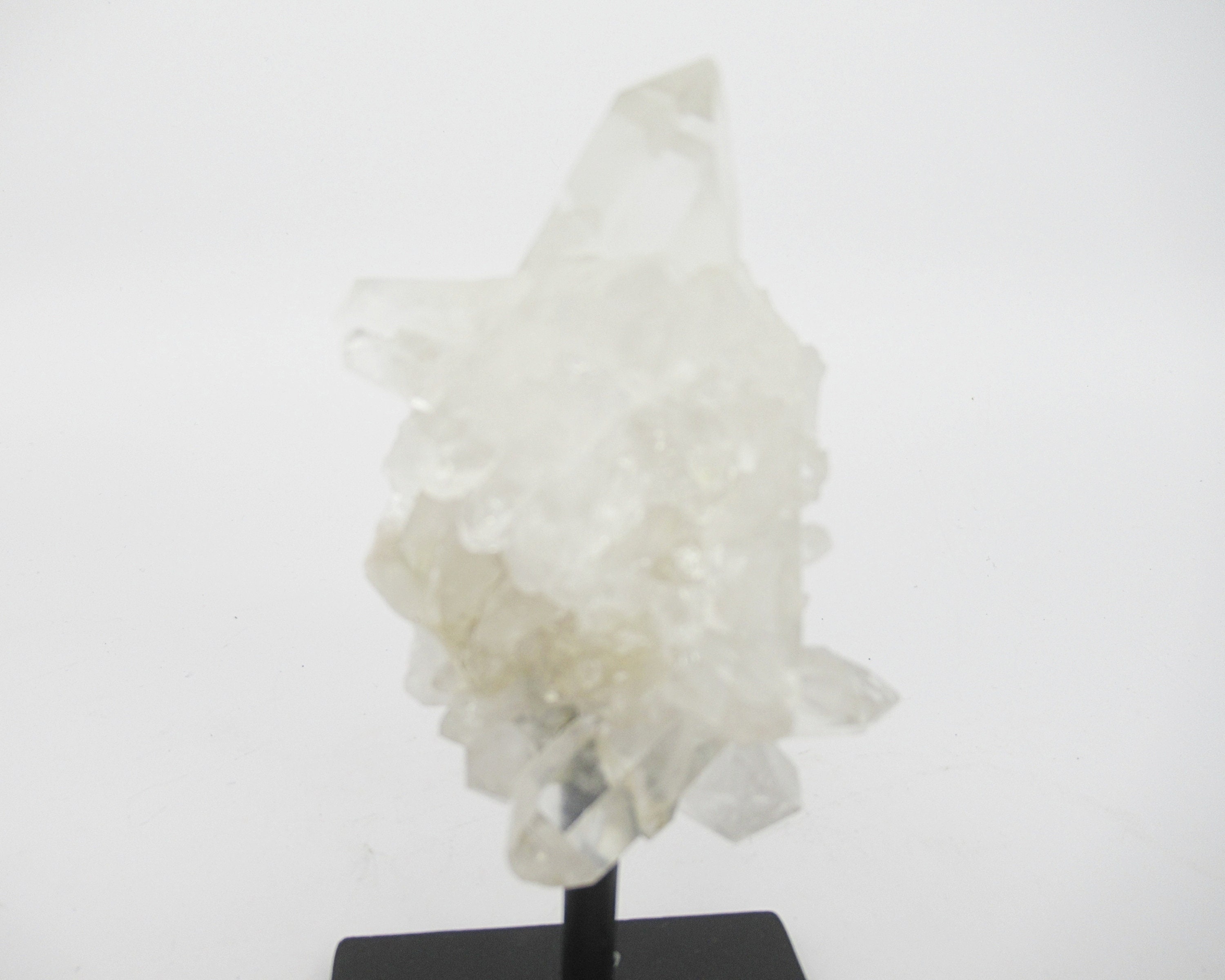 Multiple Quartz Crystal on Stand With Amethyst Rock Samples | Etsy