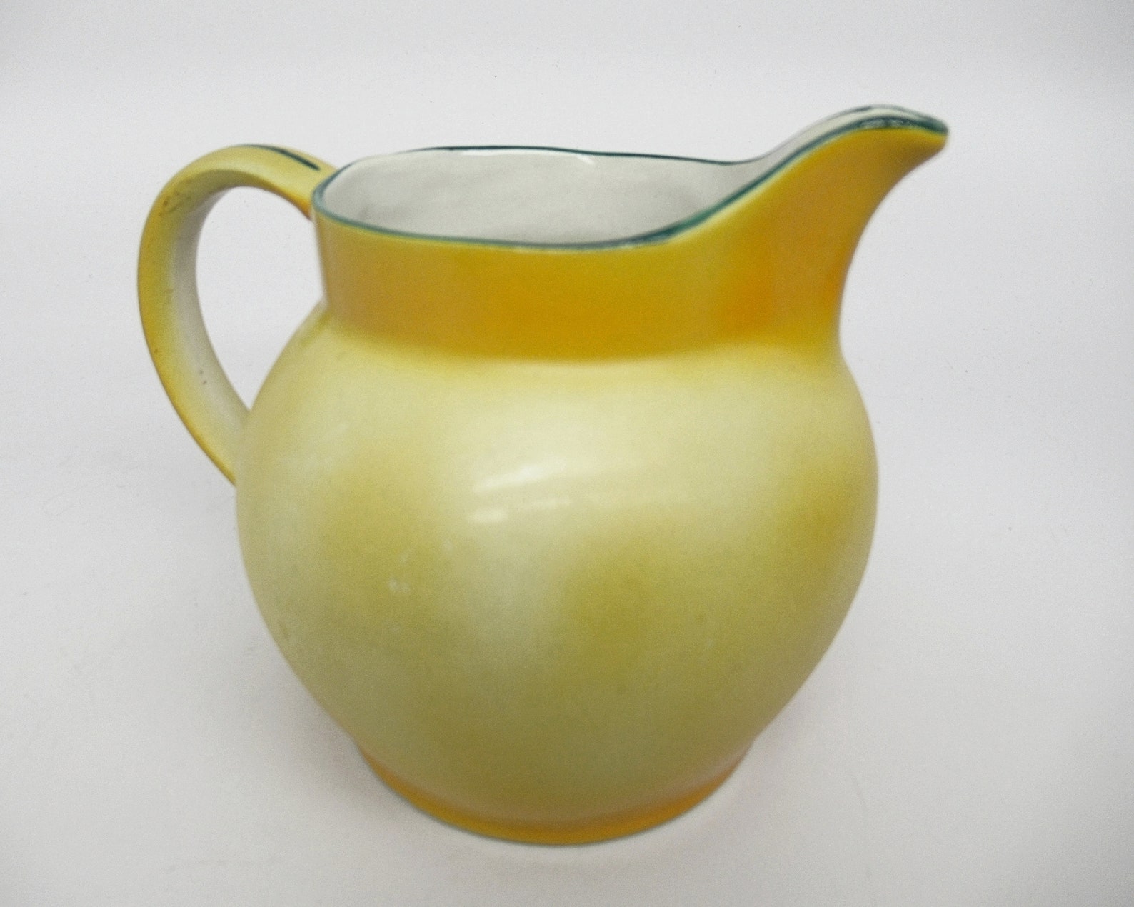 Czechoslovakia Pottery Creamer Pitcher Czecho-slovokia Czechoslovakian ...