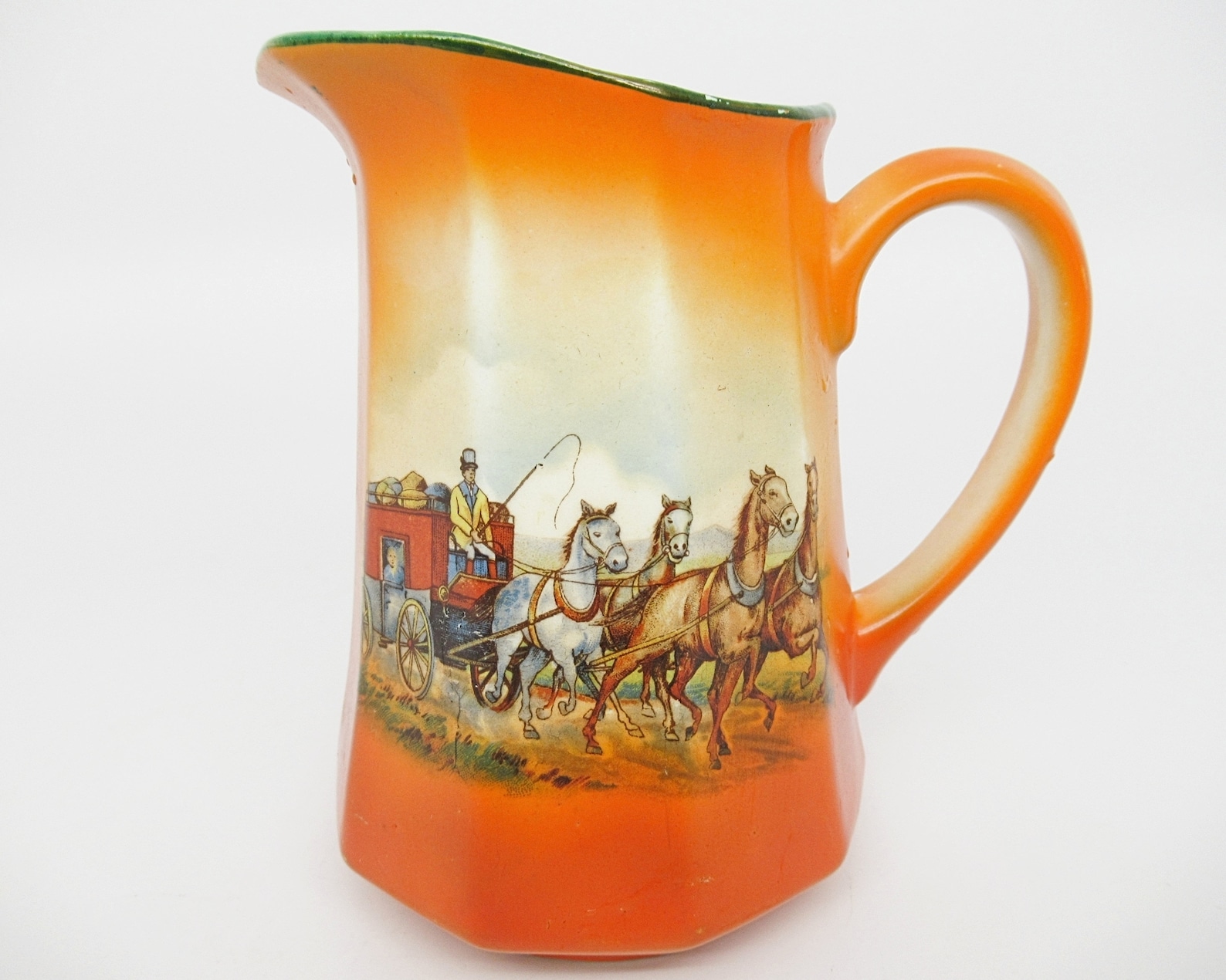 Czechoslovakia Pottery Creamer Pitcher Czecho-slovokia Czechoslovakian ...