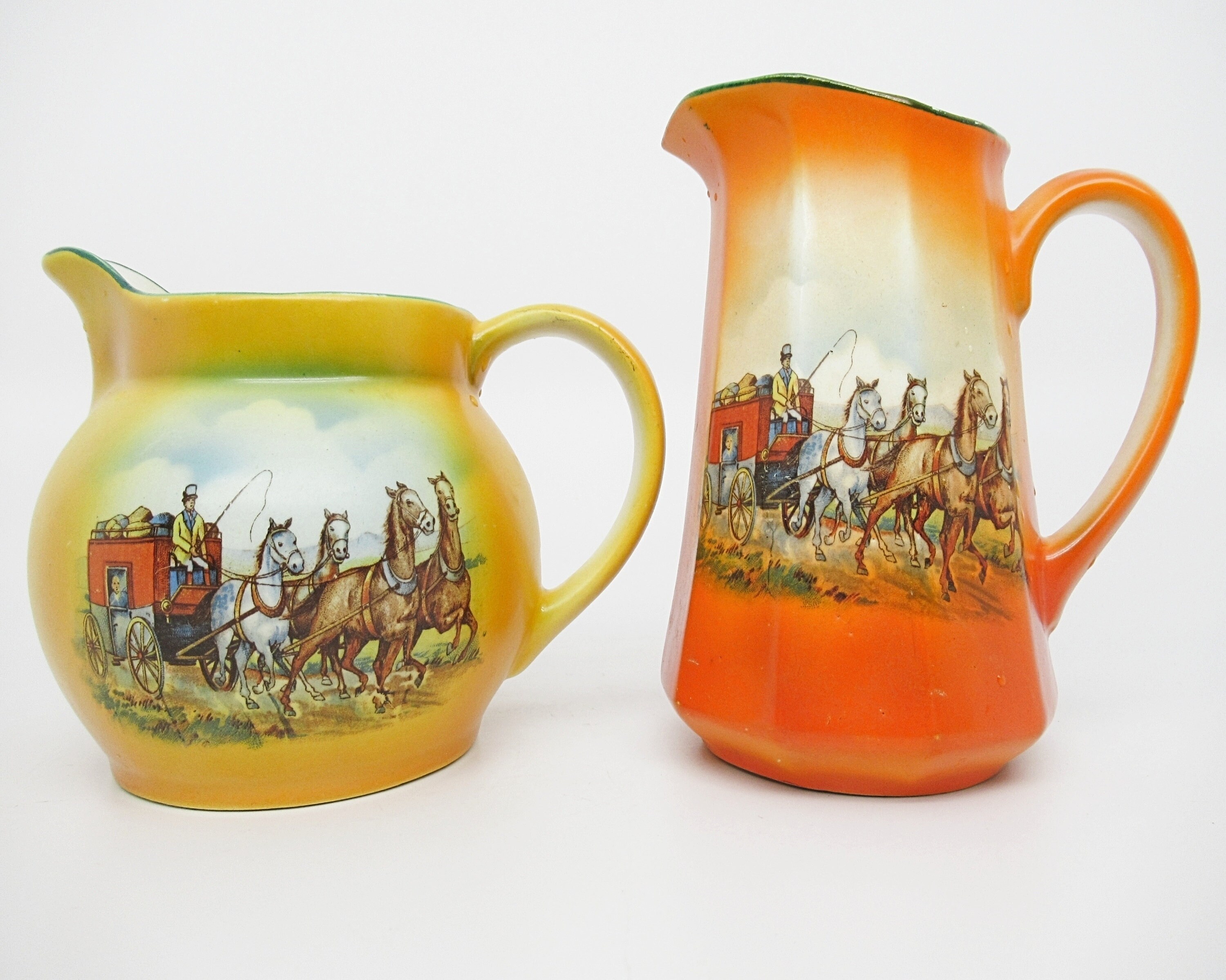 Czechoslovakia Pottery Creamer Pitcher Czecho-slovokia Czechoslovakian ...