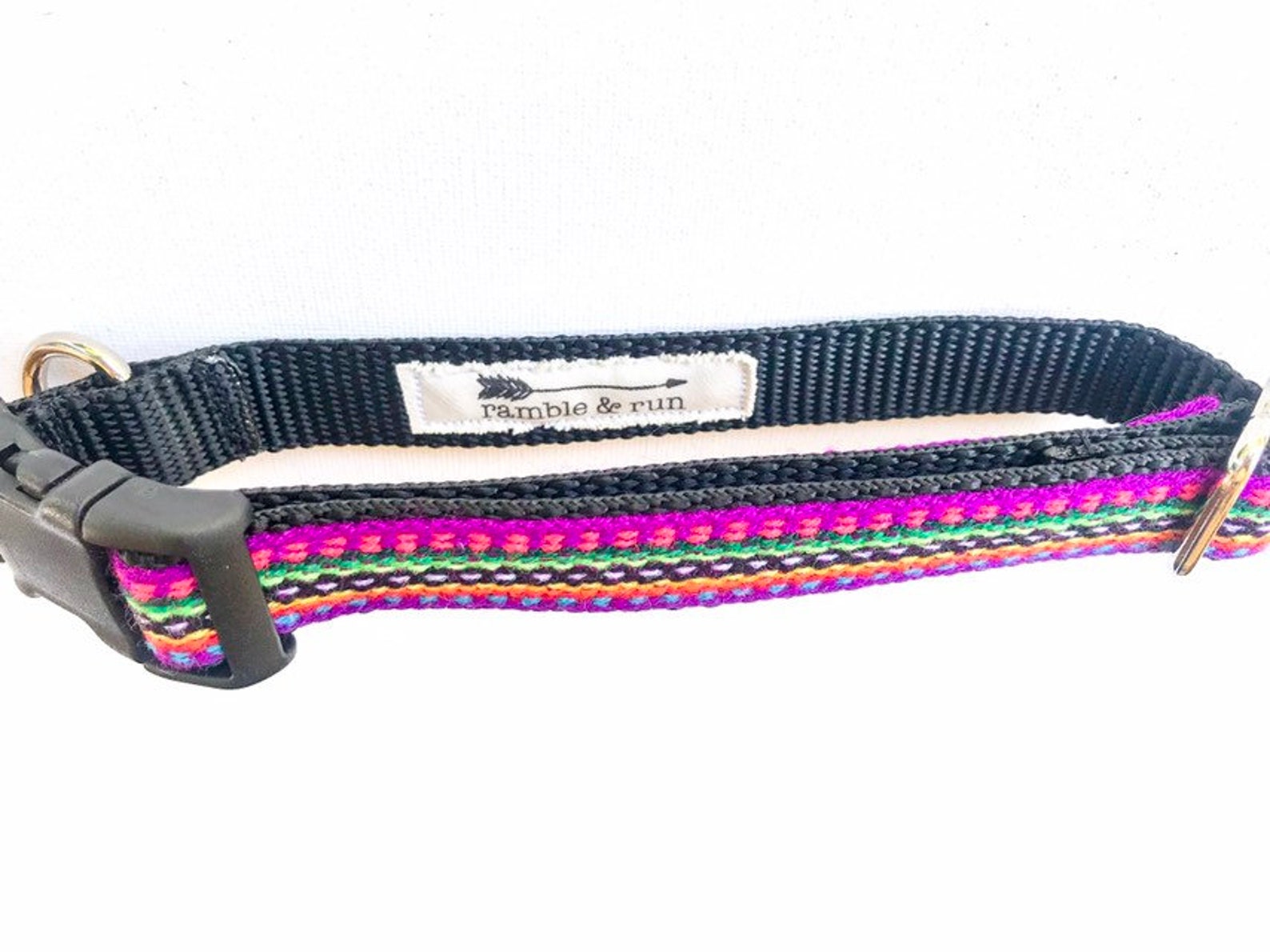 Purple Boho Dog Collar & Leashes - Etsy