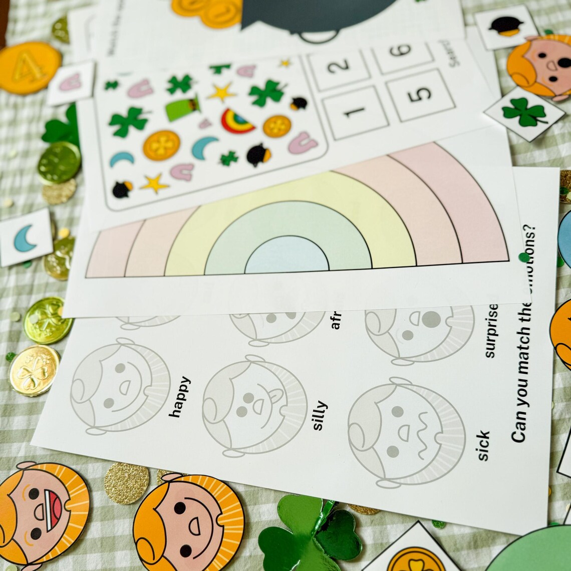 St. Patrick's Day Activity Bundle - Busy Book Printables - Toddler ...