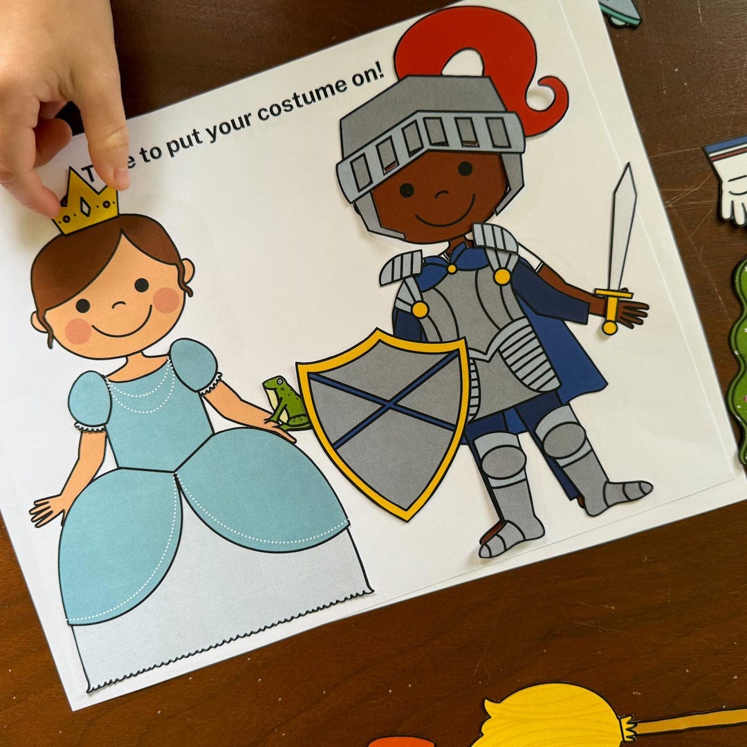 Halloween Paper Dolls - Dress up Activity - Printable Paper Dolls ...