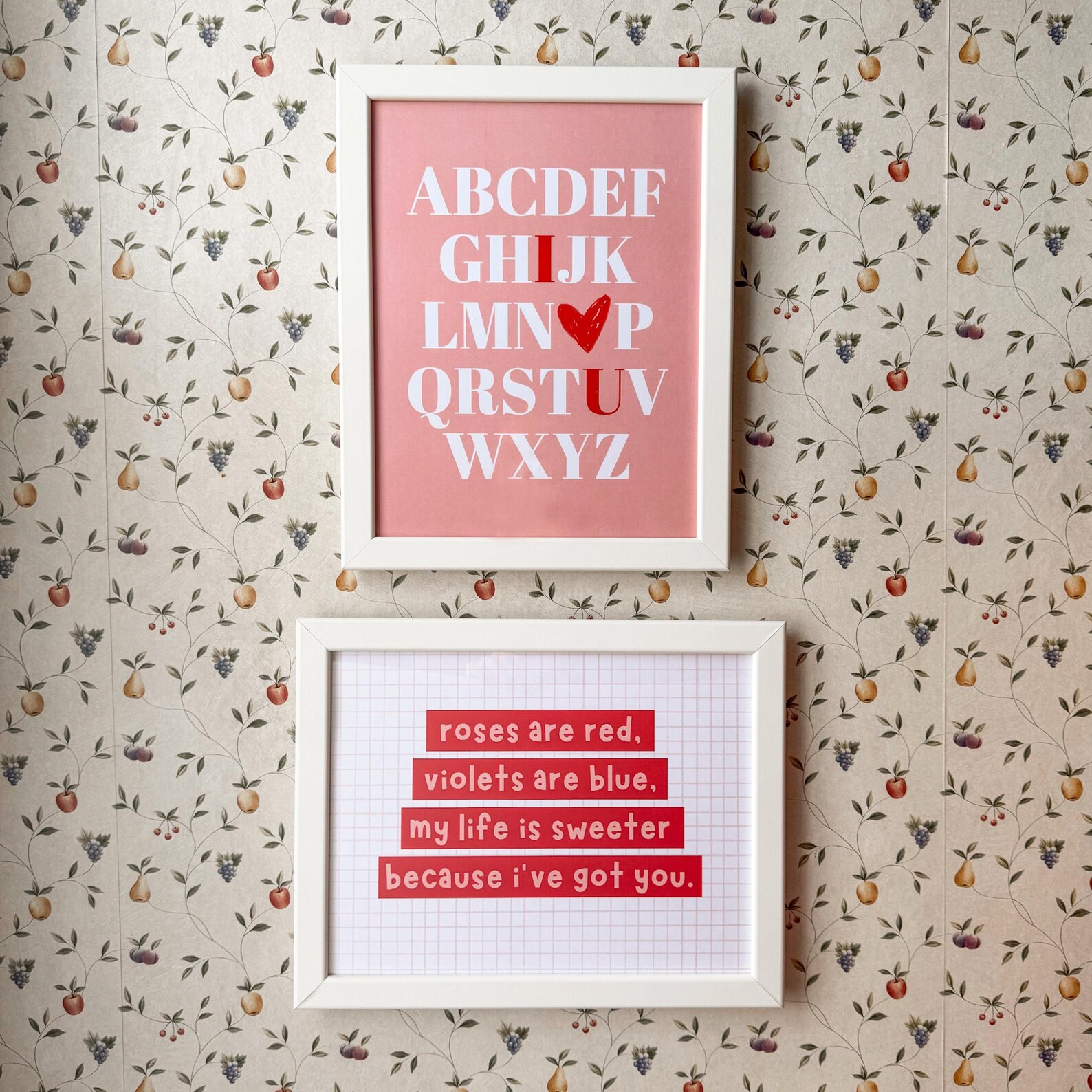Printable Valentine Art Prints - Kids Valentine Art Prints - Valentine ...