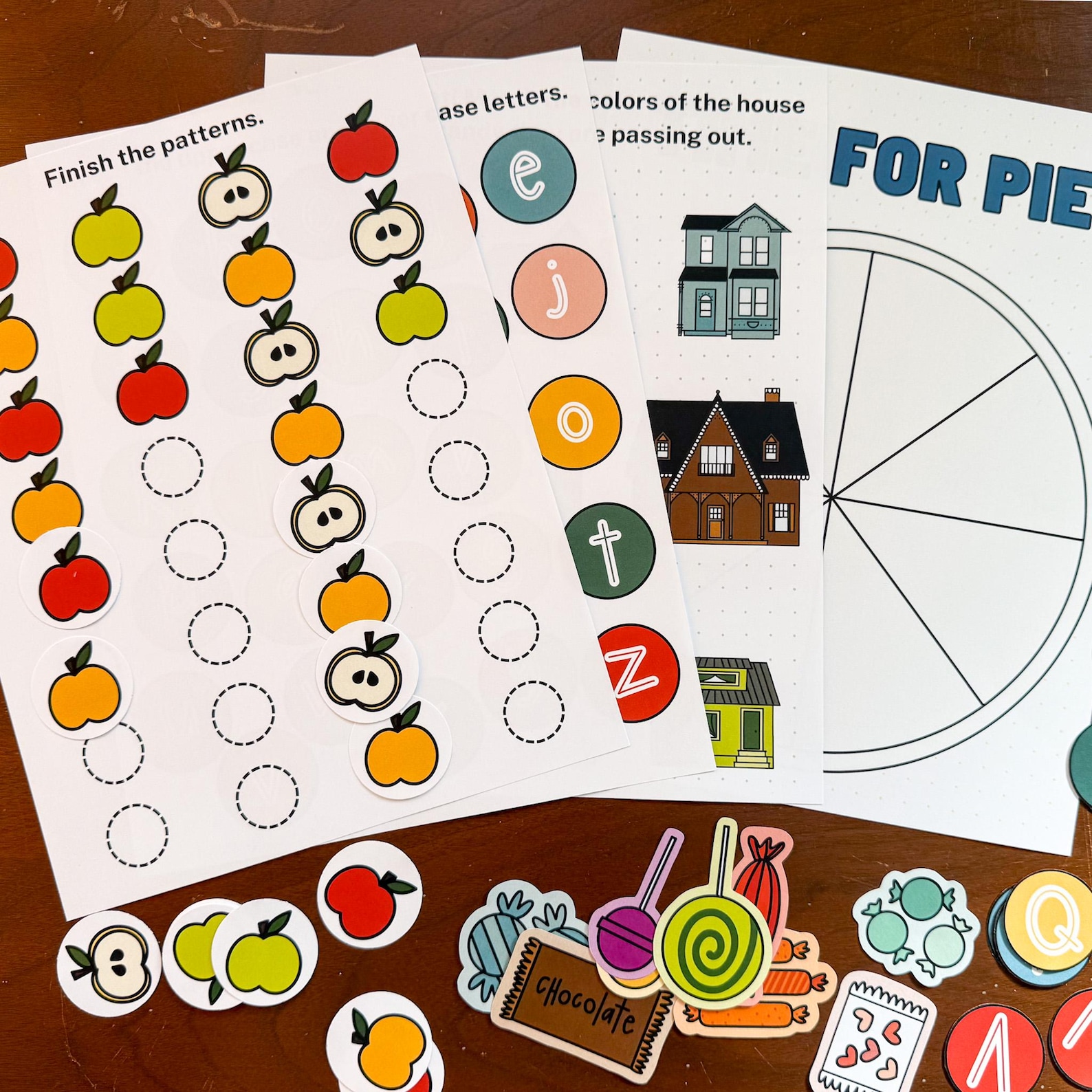 Fall Busy Book Pages - Busy Book Printables - Toddler Activities ...