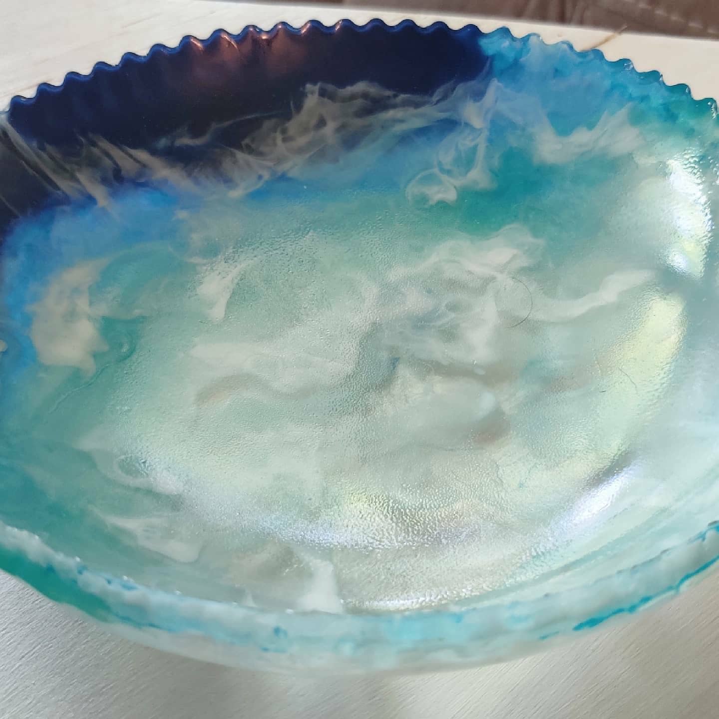 Ocean themed Resin bowls | Etsy