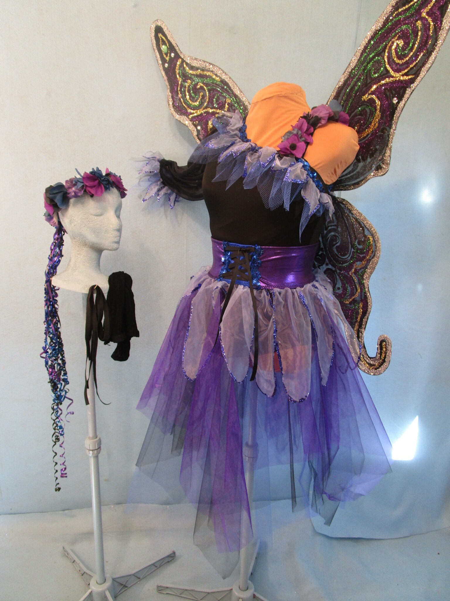 Plus Size Dark Fairy Costume