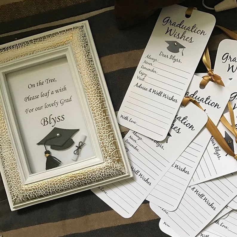 Graduation Guestbook/ Wish Tree - Etsy
