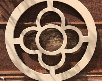 Round Cathedral Window - Etsy