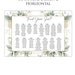 Wedding Table Chart Seat Assignment Sign PRINTED NOT DIGITAL - Etsy