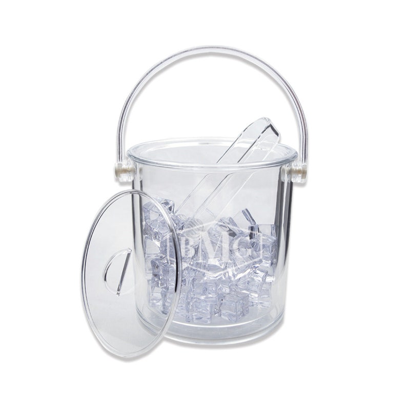 Personalized Acrylic Ice Bucket: Custom Monogram Engraved Gift - Etsy