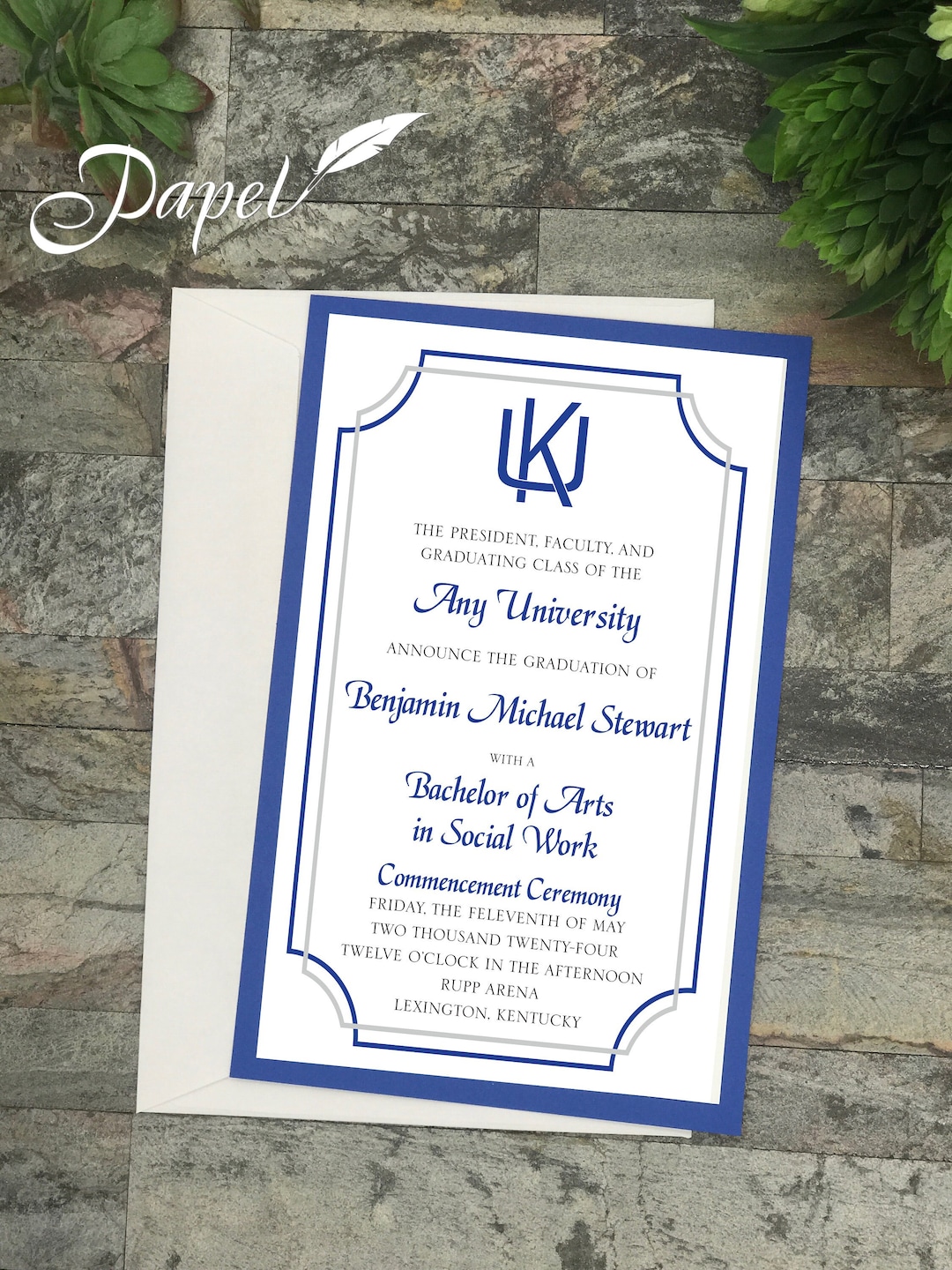 College Graduation Invitations or Announcements ANY UNIVERSITY or ...