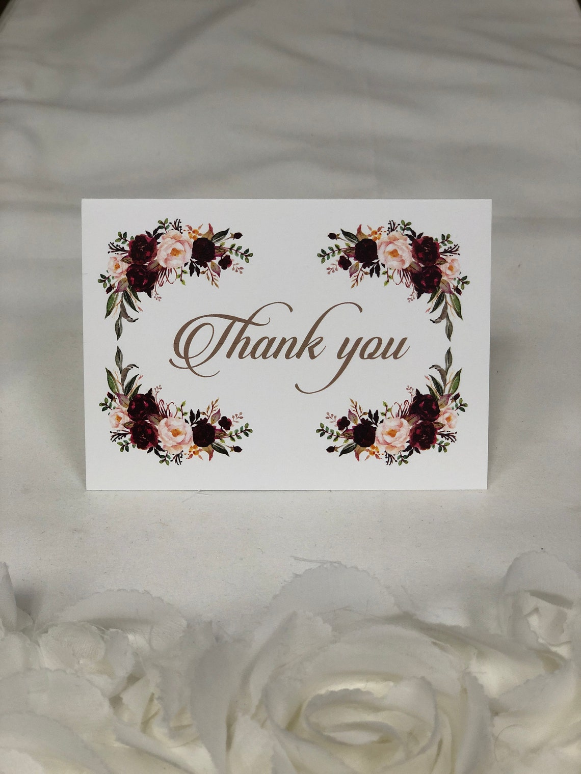 Custom Notecards Thank You Notes Notecards Floral - Etsy