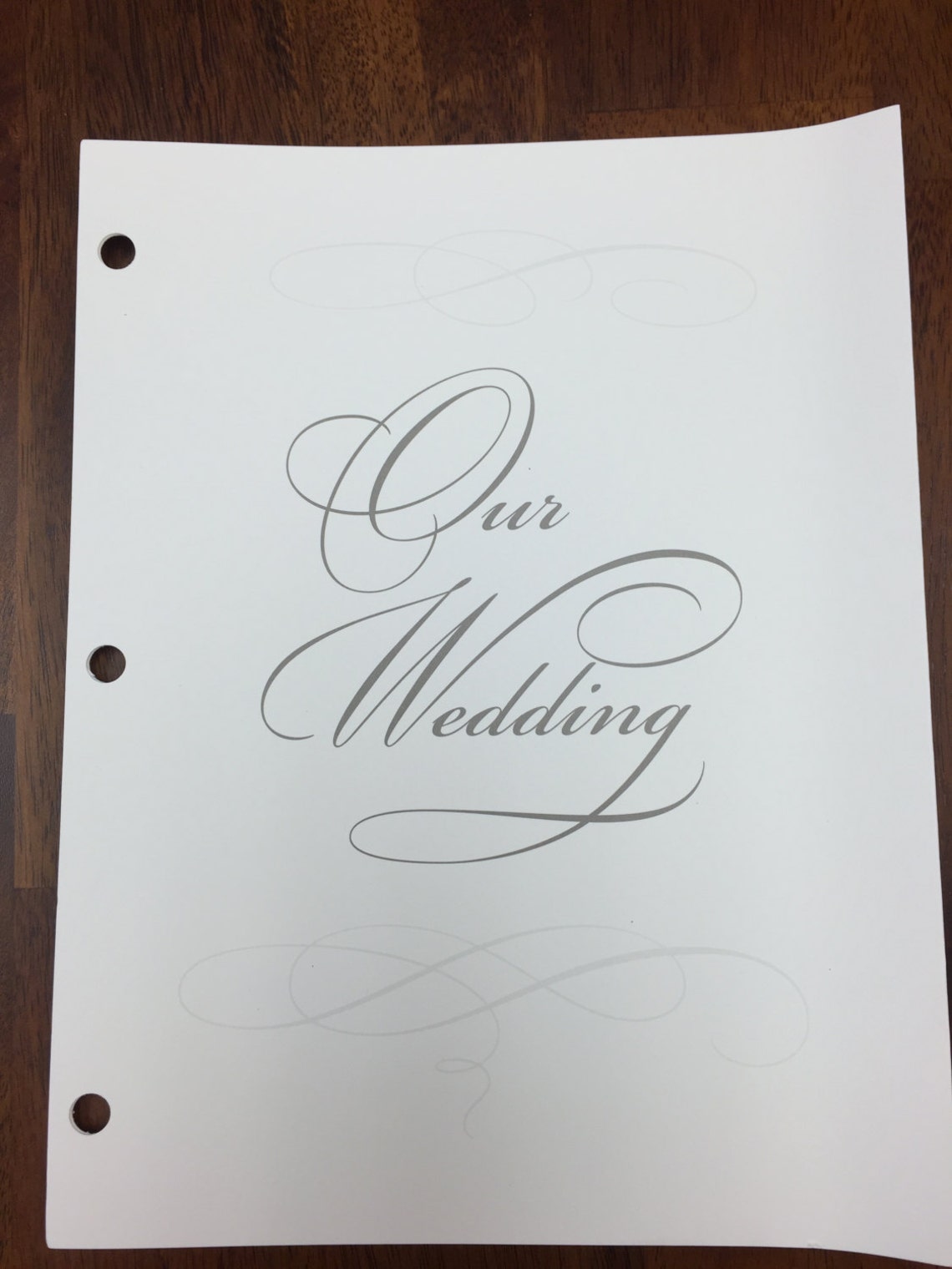 Custom Wedding Book Wedding Memory Book Guest Book Monogrammed | Etsy