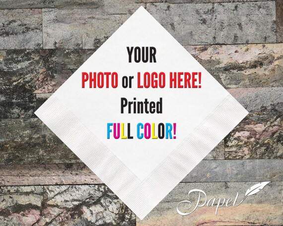 What To Print On Napkins Personalized