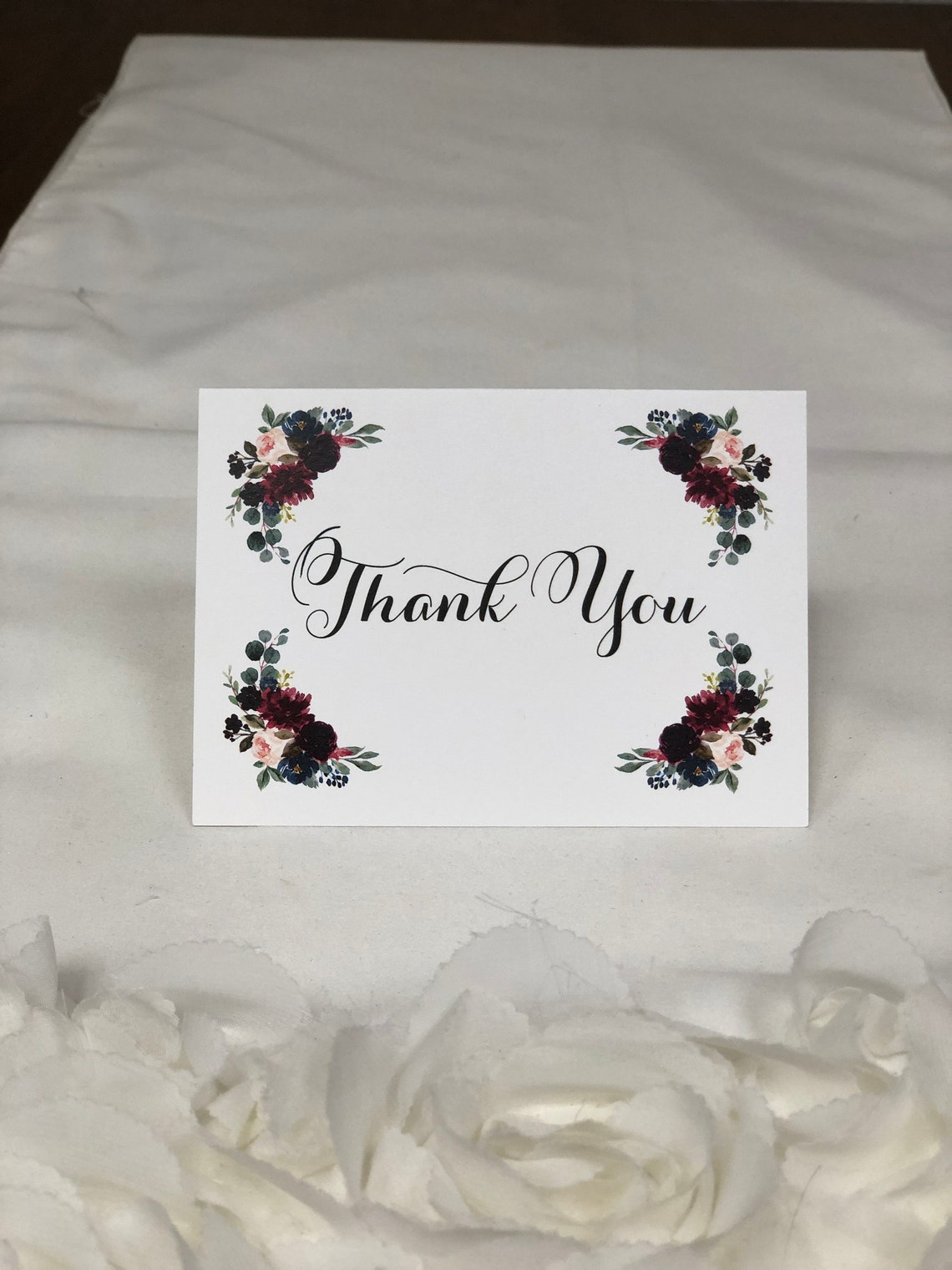Custom Notecards Thank You Notes Notecards Floral - Etsy