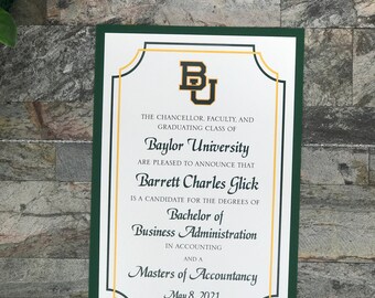 College Graduation Invitation - Etsy