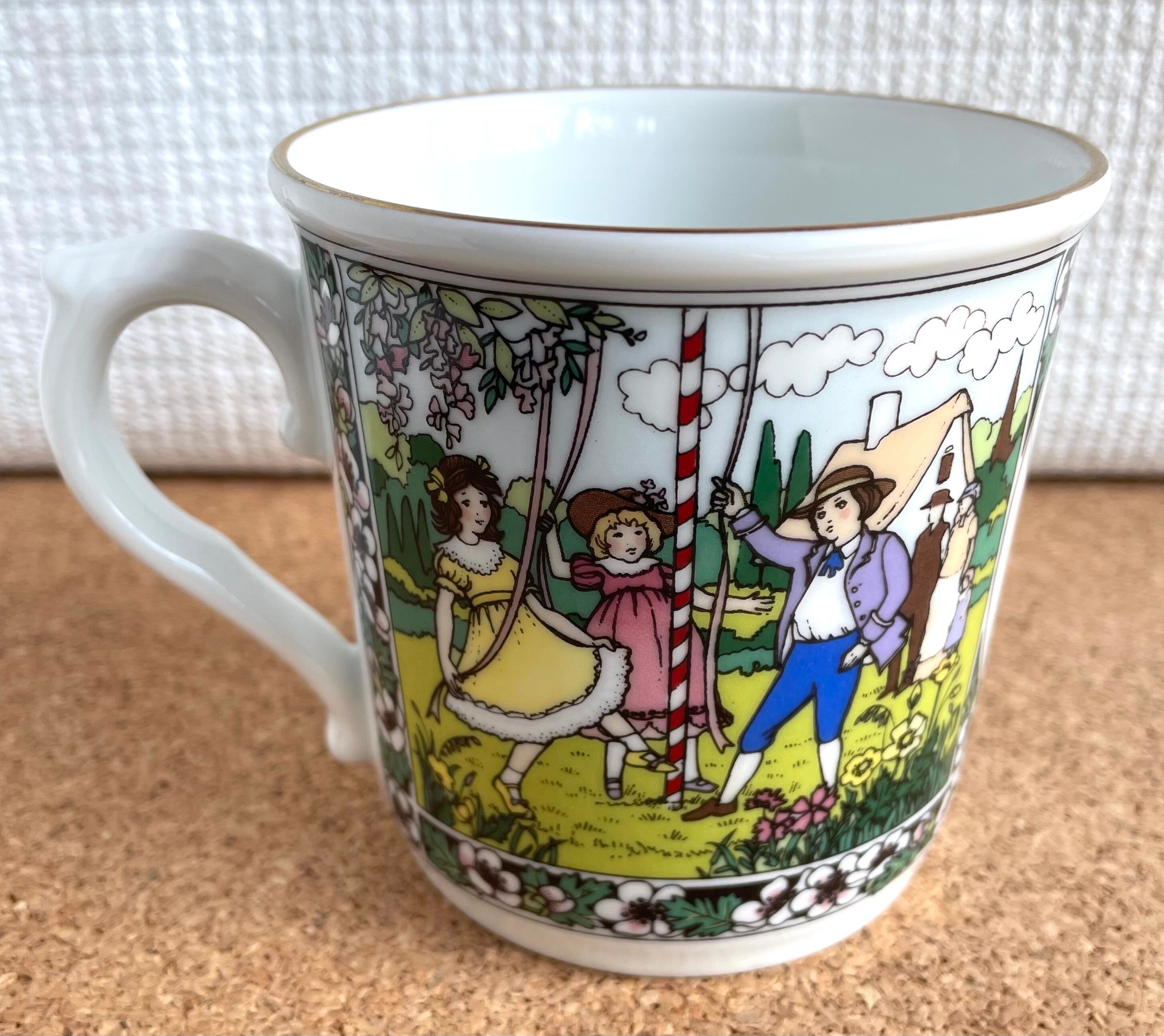 Vtg May Teacup or Mug The Months of the Year | Etsy