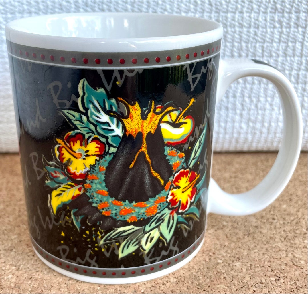 Vtg Hilo Hattie Hawaii Souvenir Mug, "big Island," Island Heritage ...