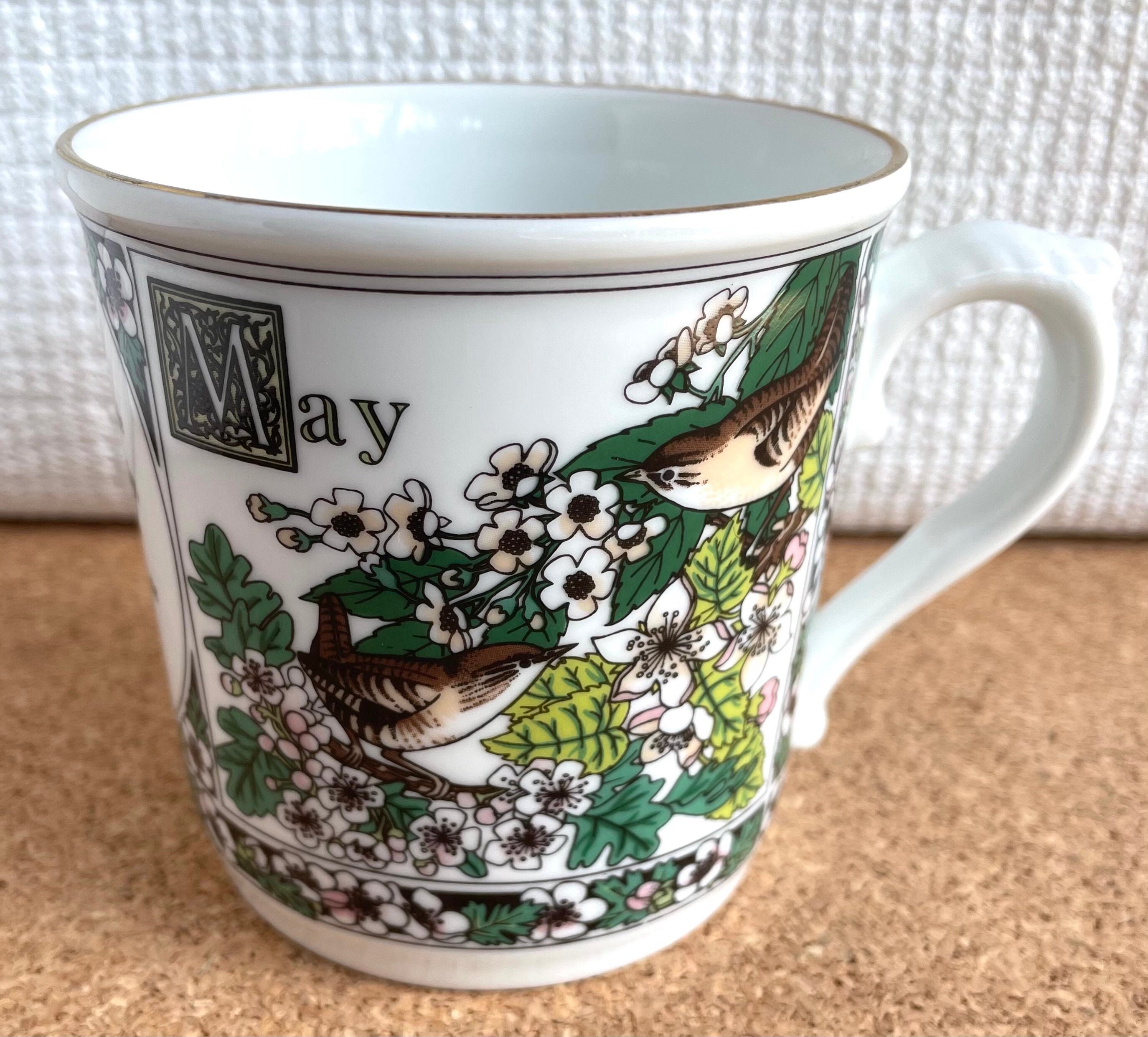 Vtg May Teacup or Mug The Months of the Year | Etsy
