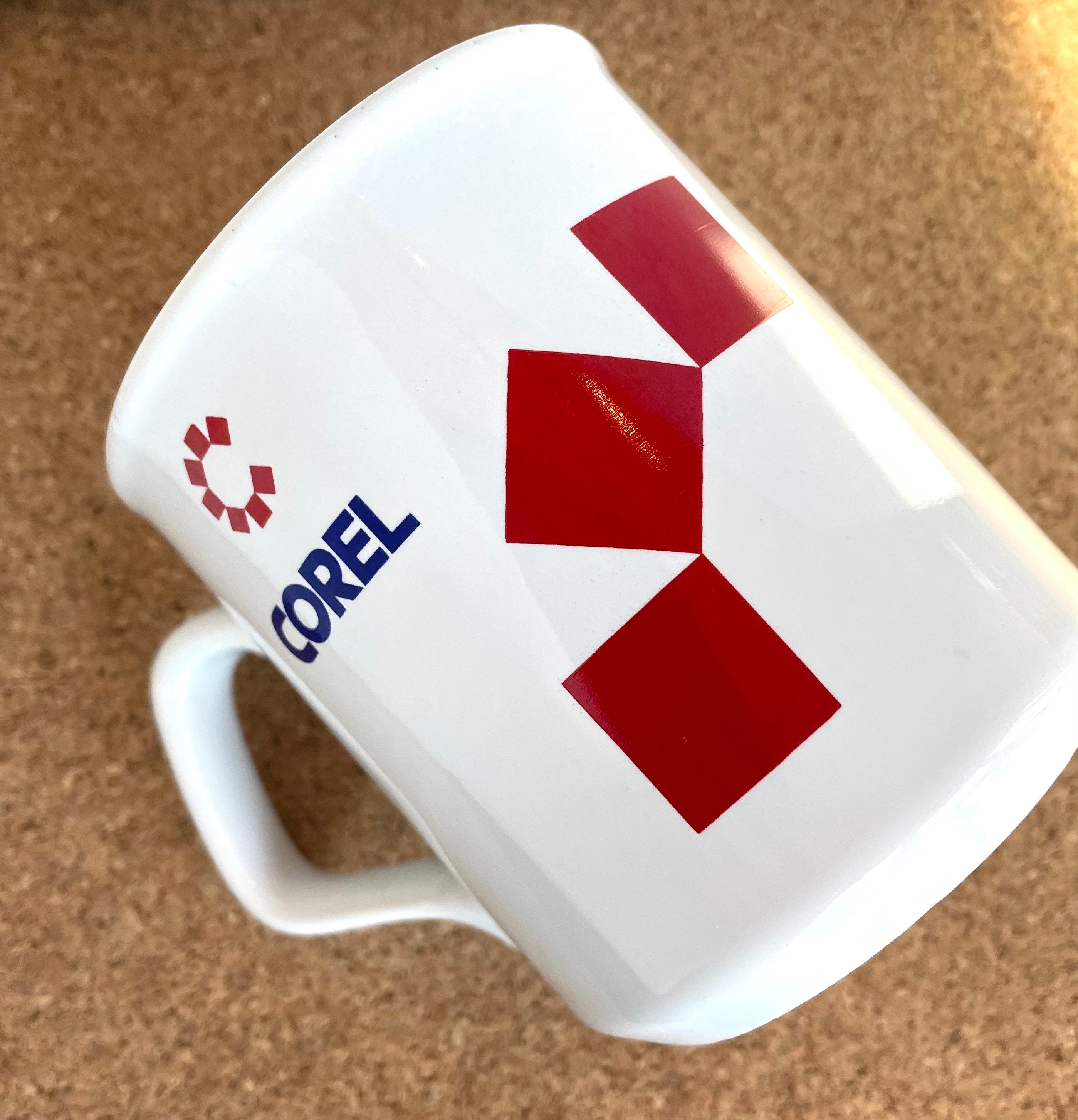 Vtg Corel Canadian Software Company Mug Made in England | Etsy