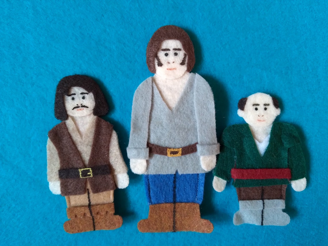 Princess Bride Finger Puppets - Etsy