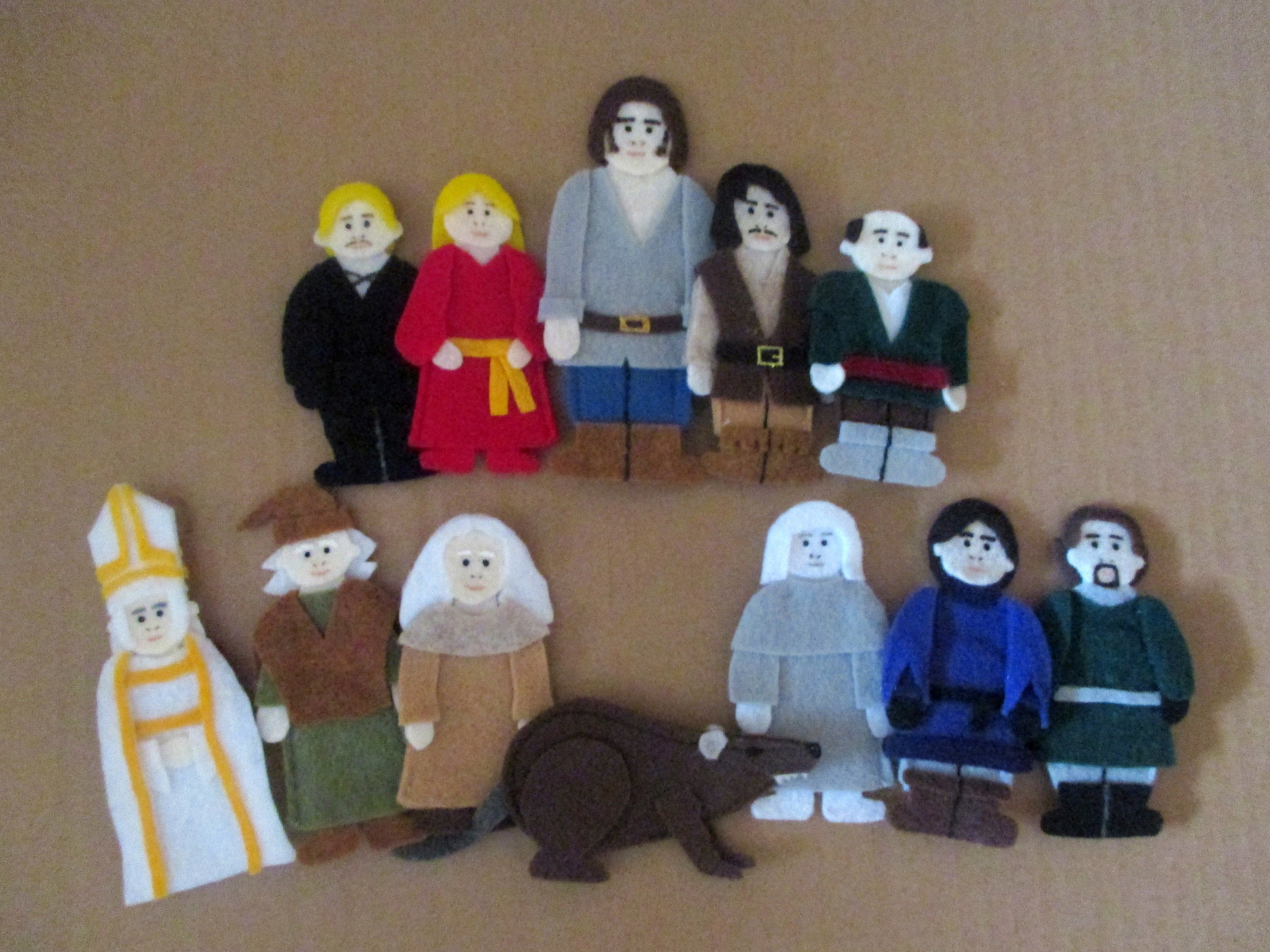 Princess Bride Finger Puppets | Etsy