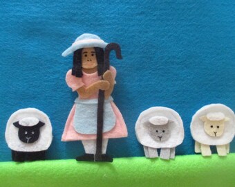 Nursery rhyme puppet | Etsy