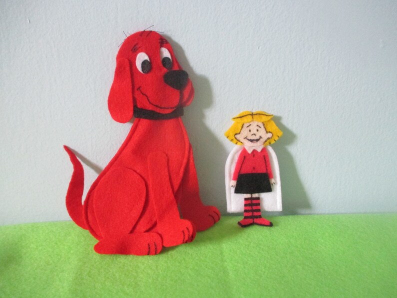 Children's Book Character Finger Puppets, Set of 6 - Etsy