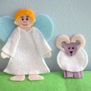 Abraham and Isaac Bible Finger Puppet Set - Etsy