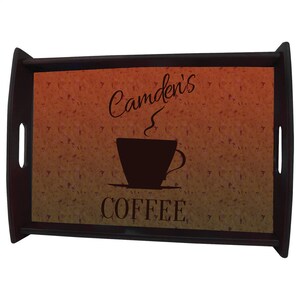 Santa's Sleigh Ride Serving Tray Personalized Tray Full - Etsy