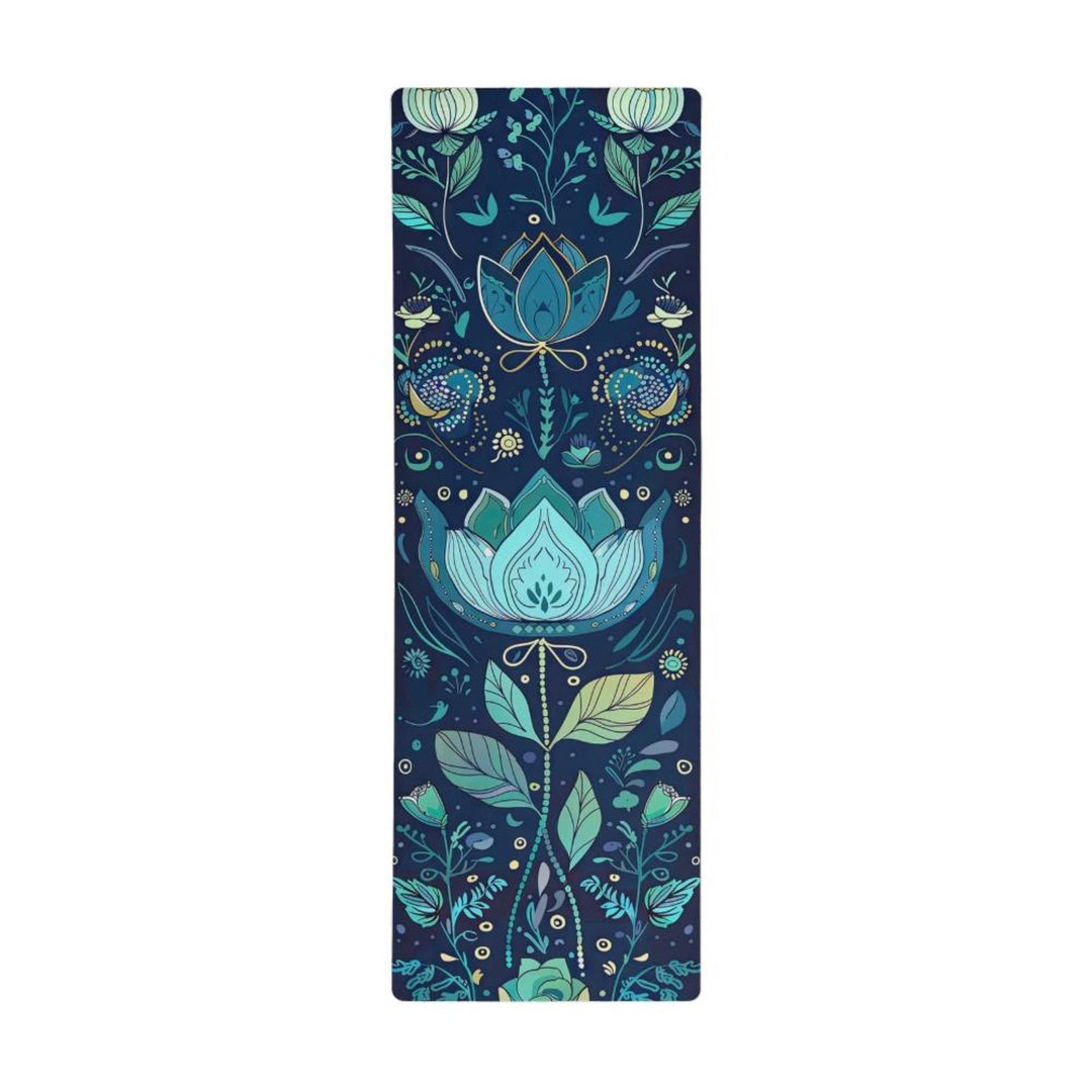 Lotus Yoga Mat Meditation Yoga Mat Fitness Gift Home Workout Gift Home ...