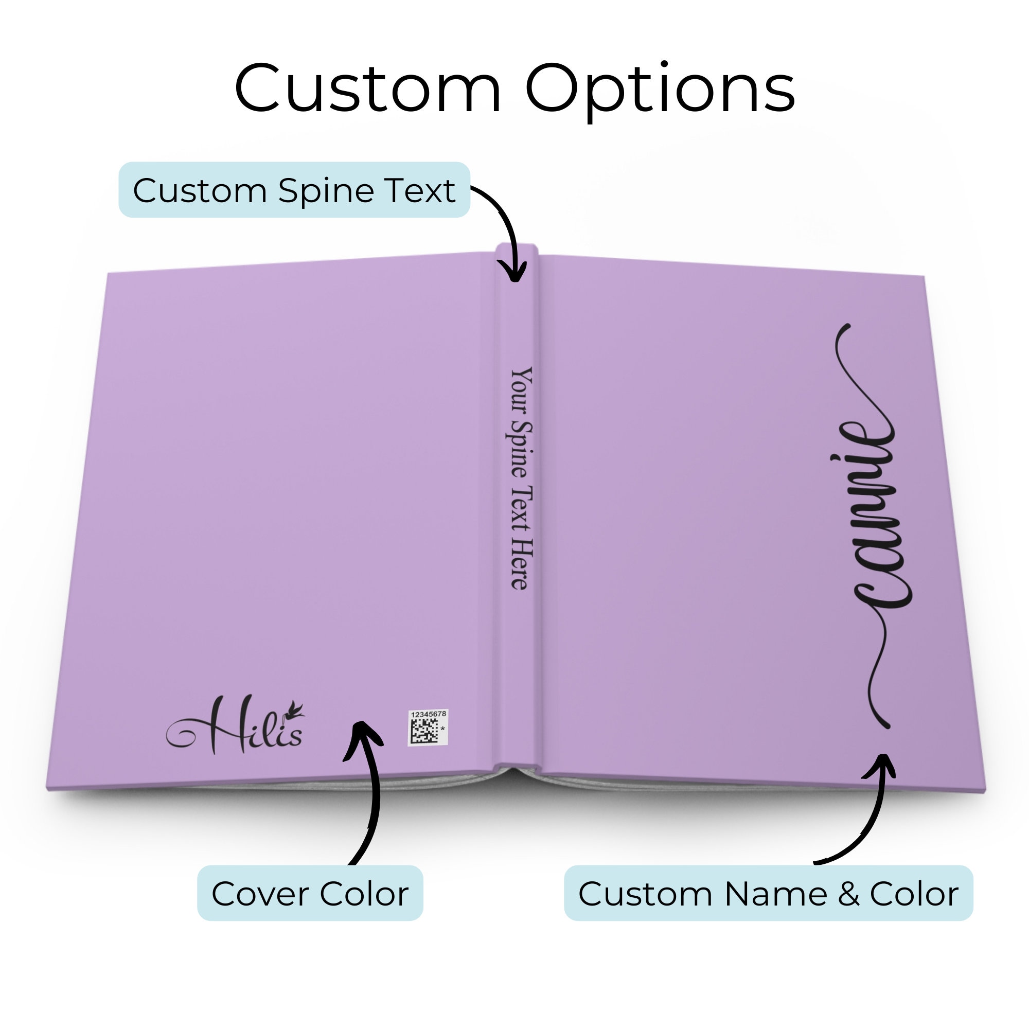 Personalized Journal for Women, Custom Leatherette Journal With Name ...