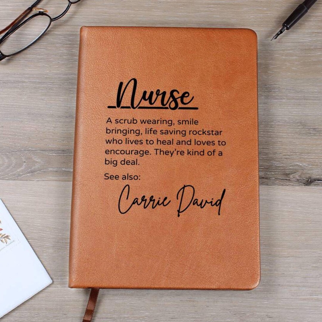 Personalized Gift Nurse Journal, Customized Gift Idea for Nurse, A5 ...