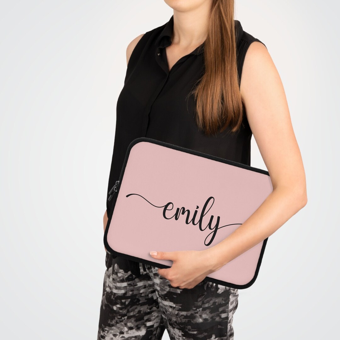 Personalized Boho Laptop Sleeve, Custom Tablet Sleeve, Handwriting Name ...