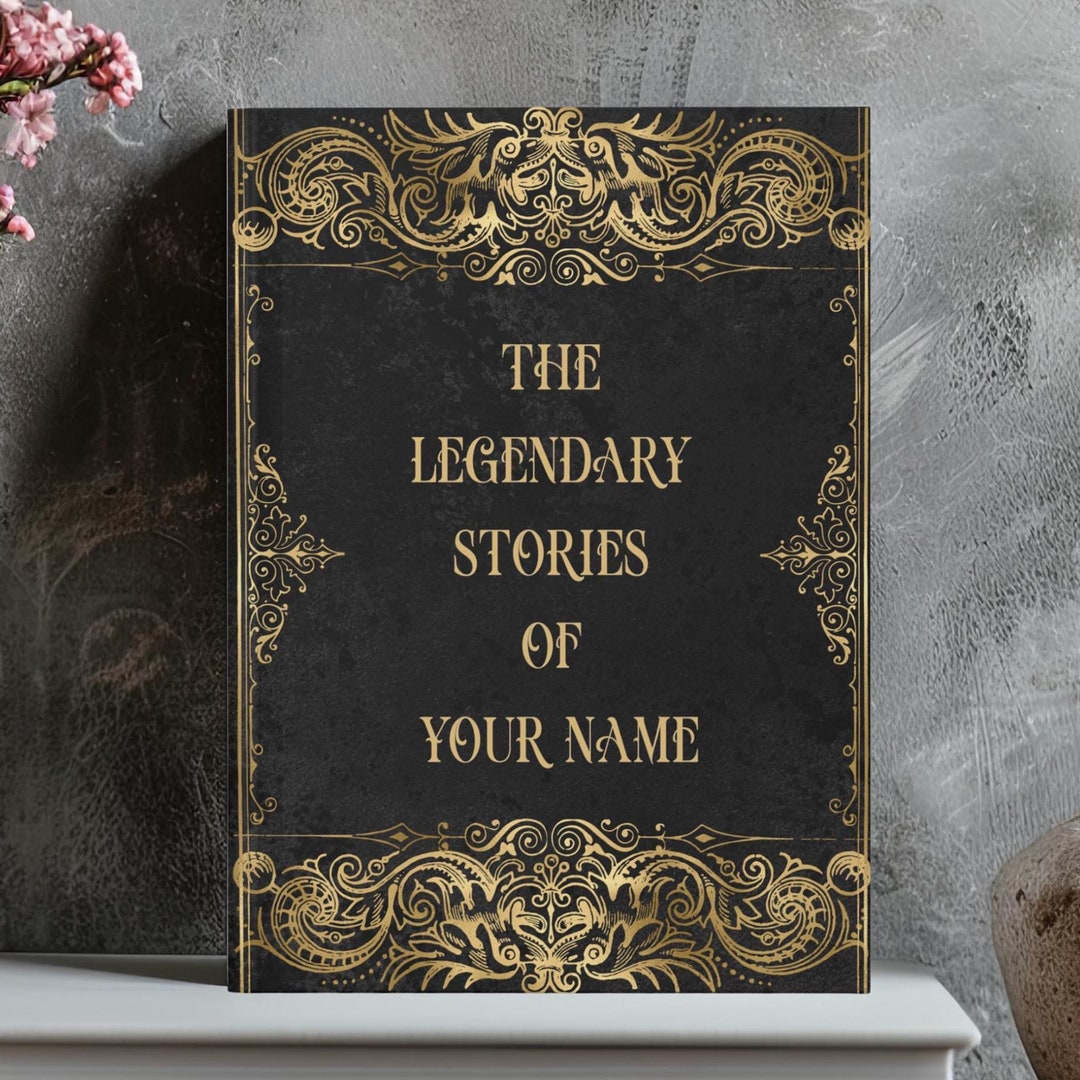 Personalized Writing Journal, Custom Vintage Style Hardcover Novelty ...