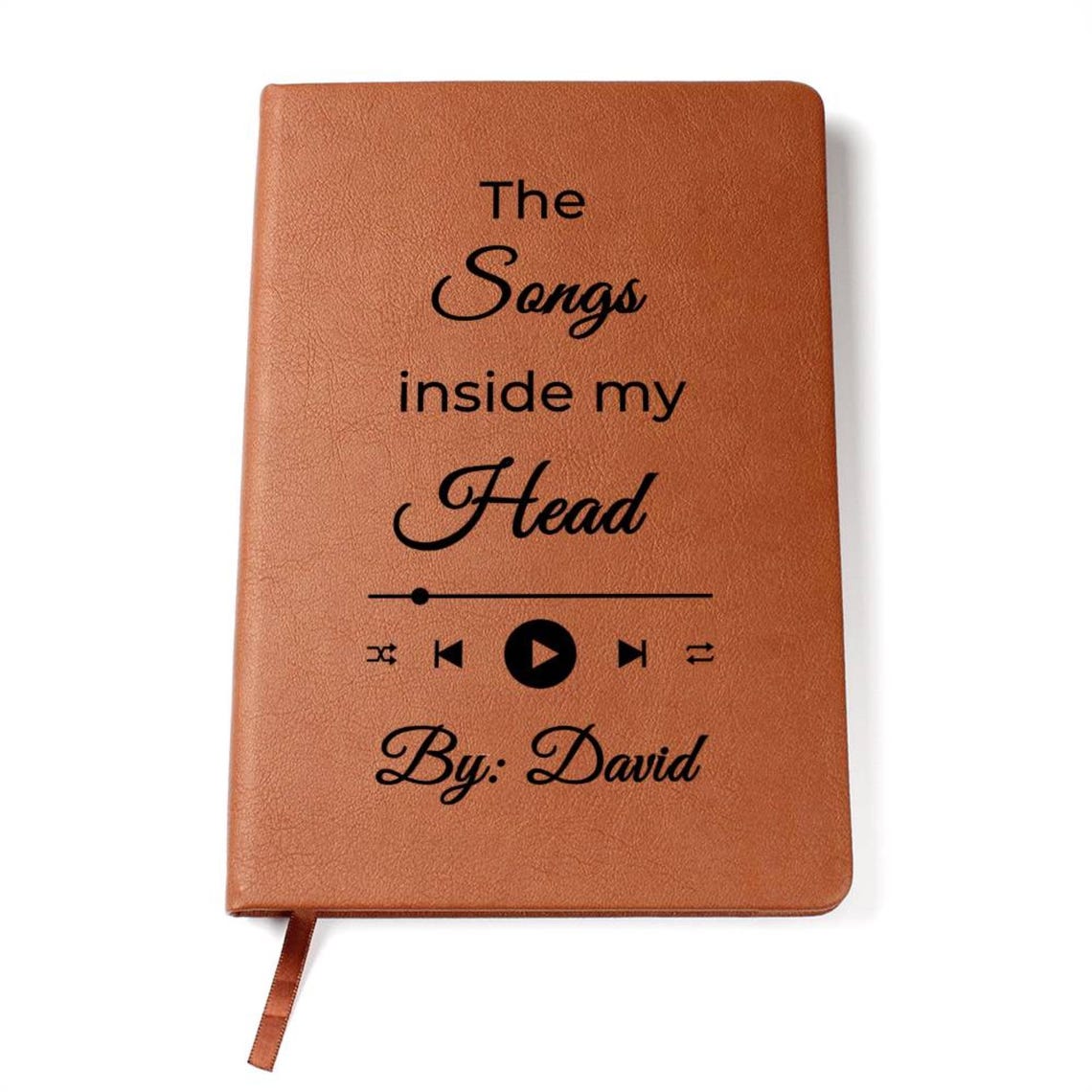 Personalized Lyric A5 Journal - the Songs Inside My Head, Musicians ...