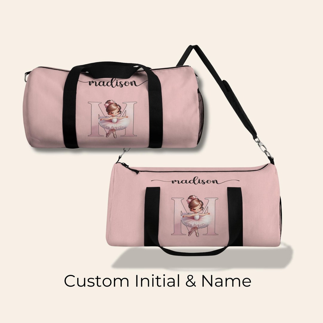 Custom Dance Bag, Personalized Ballet Bag, Duffle Bag, Monogrammed ...