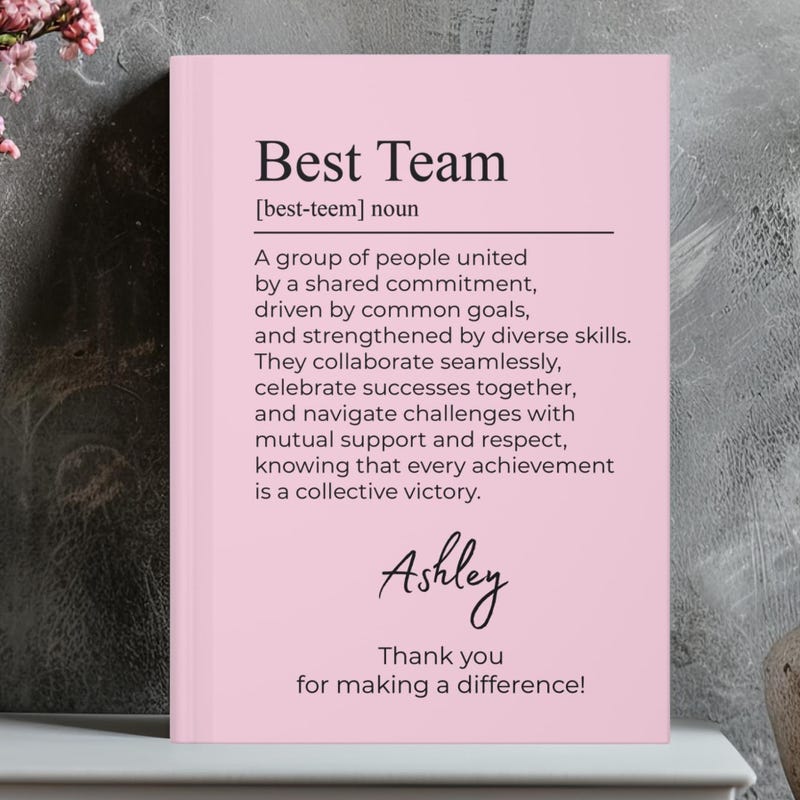 Team Journal Bulk - Etsy