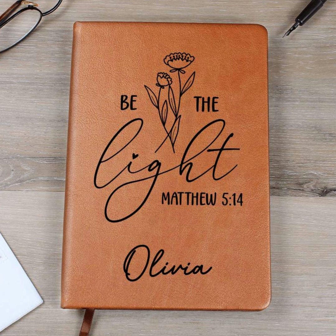 Personalized Prayer Journal, Positive Affirmations Notebook, Christian ...