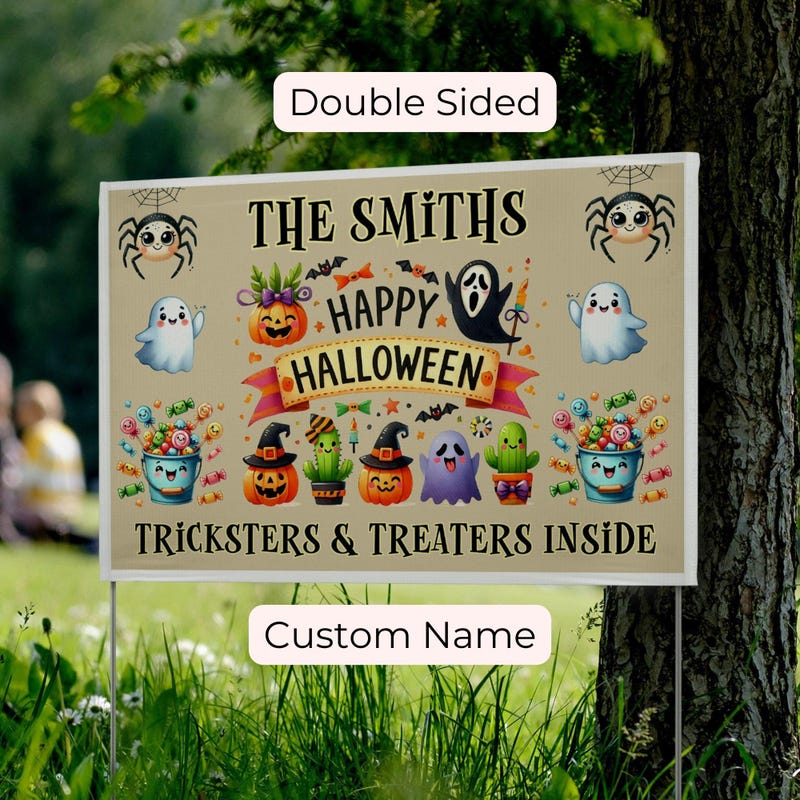 Funny Halloween Sign - Etsy