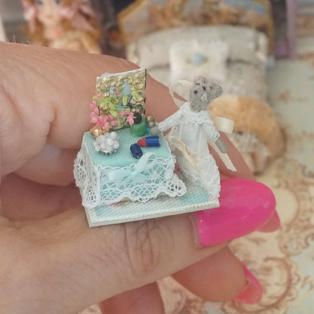 NEW Dollhouse Micro Doll Scene . 1:12 Miniature Children Toys for ...