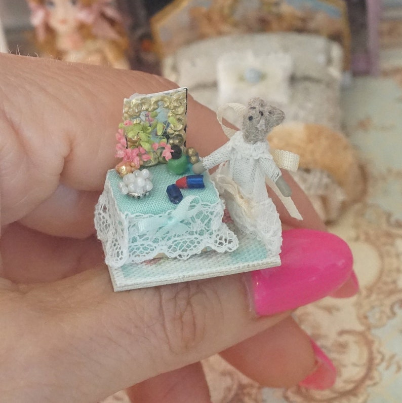 NEW Dollhouse Micro Doll Scene . 1:12 Miniature Children Toys for ...