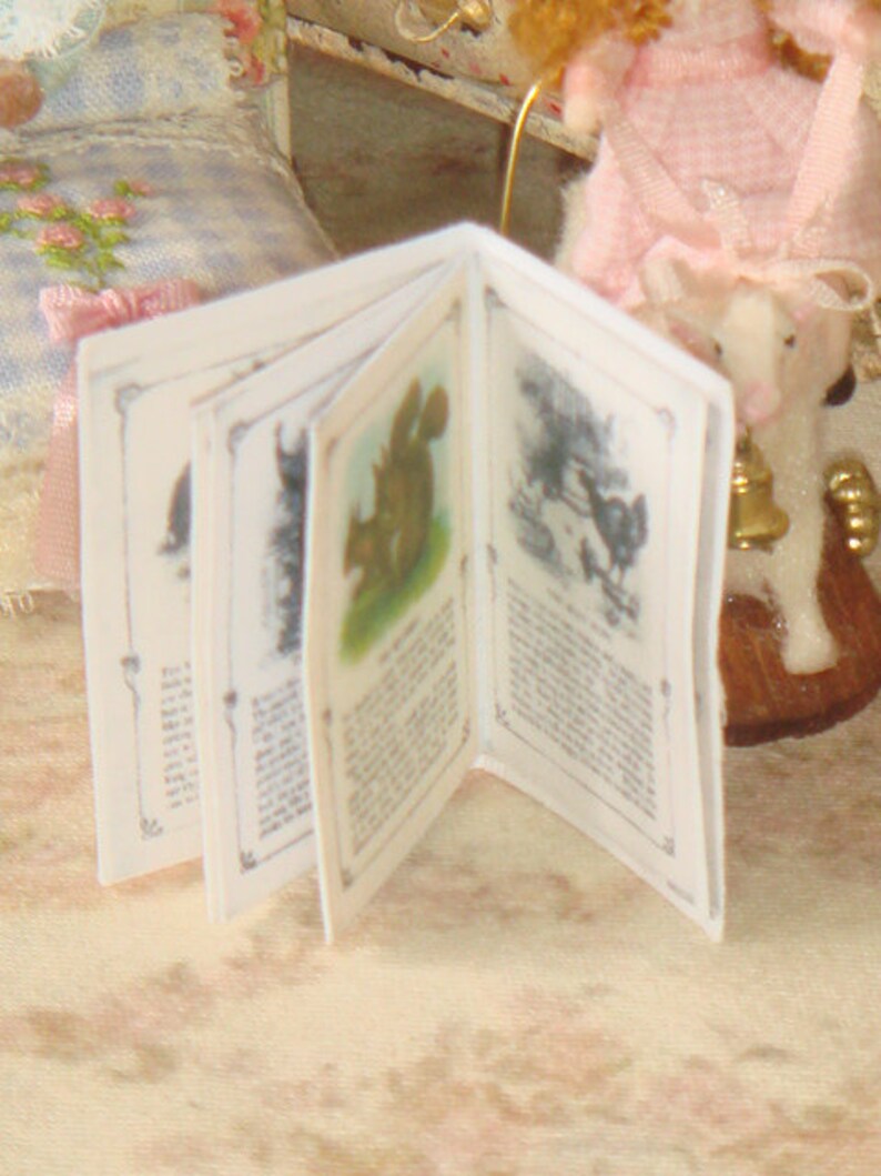 Dollhouse Children Book nº 10. Open and Readable books 1:12 | Etsy